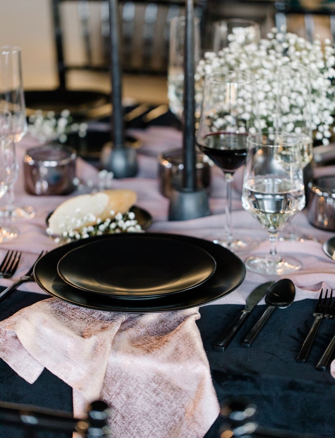 How To Style a Dark and Moody Table in 10 Steps - Montana Party Rentals